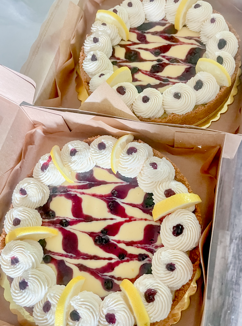 Lemon Huckleberry Cream | Rumbly in my Tumbly Pie Co.